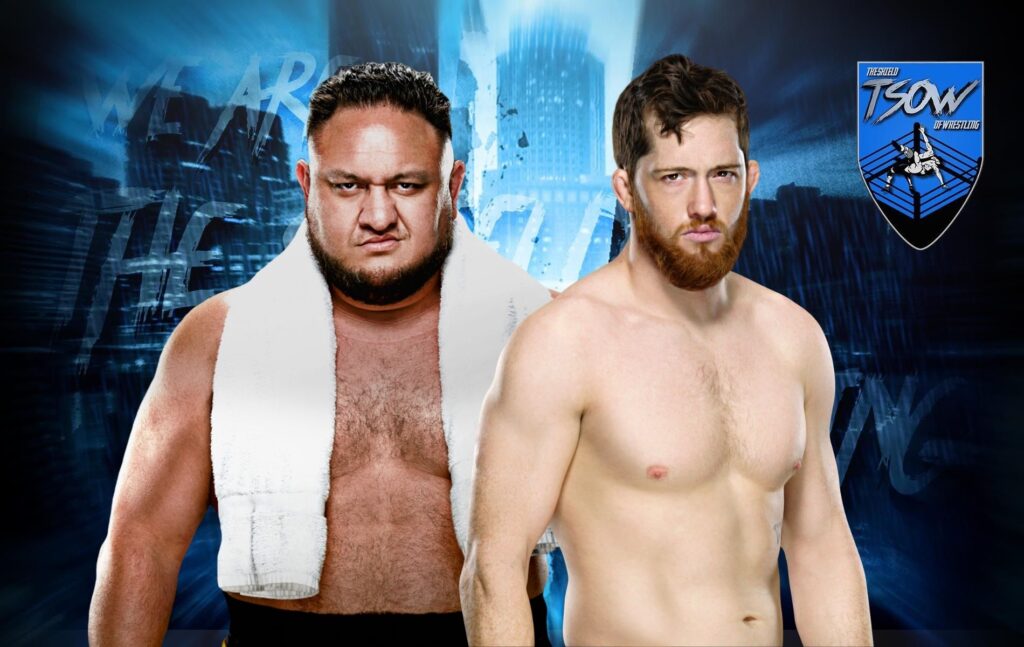 Samoa Joe ha sconfitto Kyle O'Reilly a AEW Dynamite Samoa Joe ha sconfitto Kyle O'Reilly a AEW Dynamite