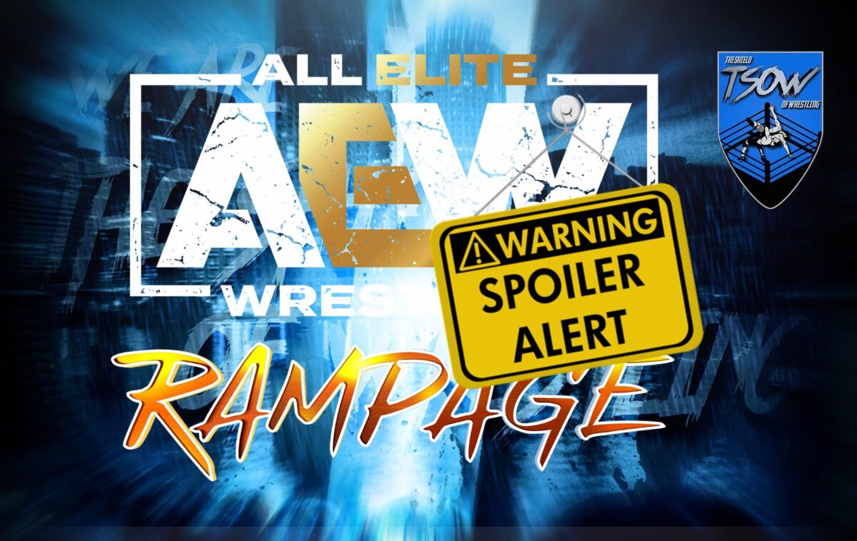 AEW Rampage: gli spoiler della puntata del 19/05